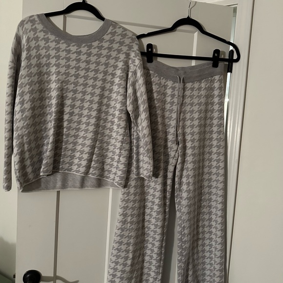 Boston Proper | Pants & Jumpsuits | Boston Proper Gray Houndstooth ...